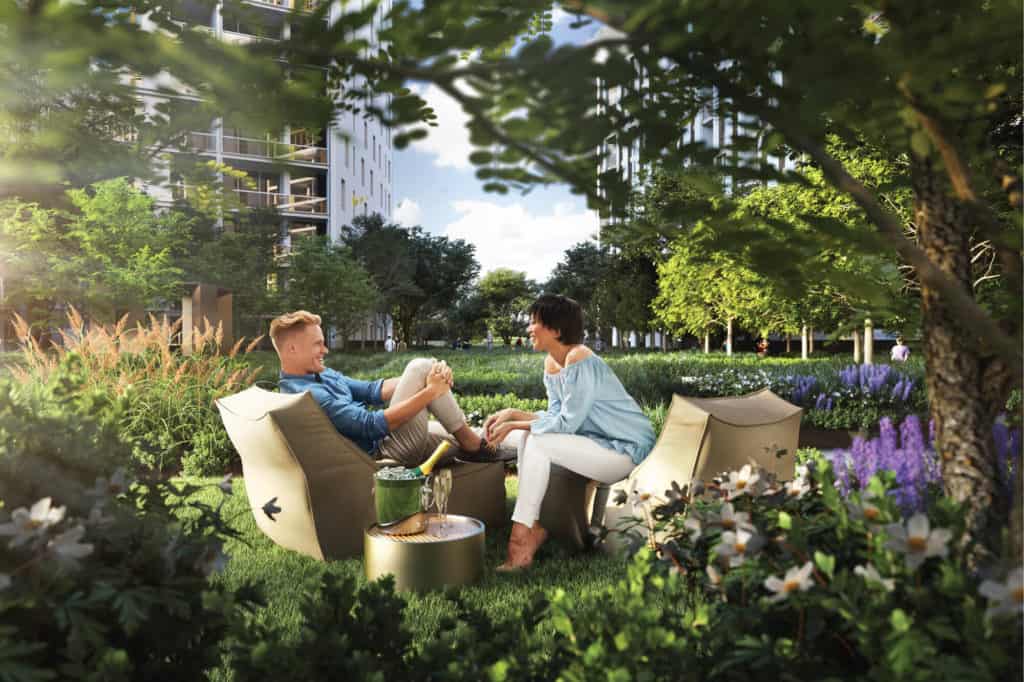Mirvac-Pavilions-CGI–Courtyard | Ray White Hong Kong
